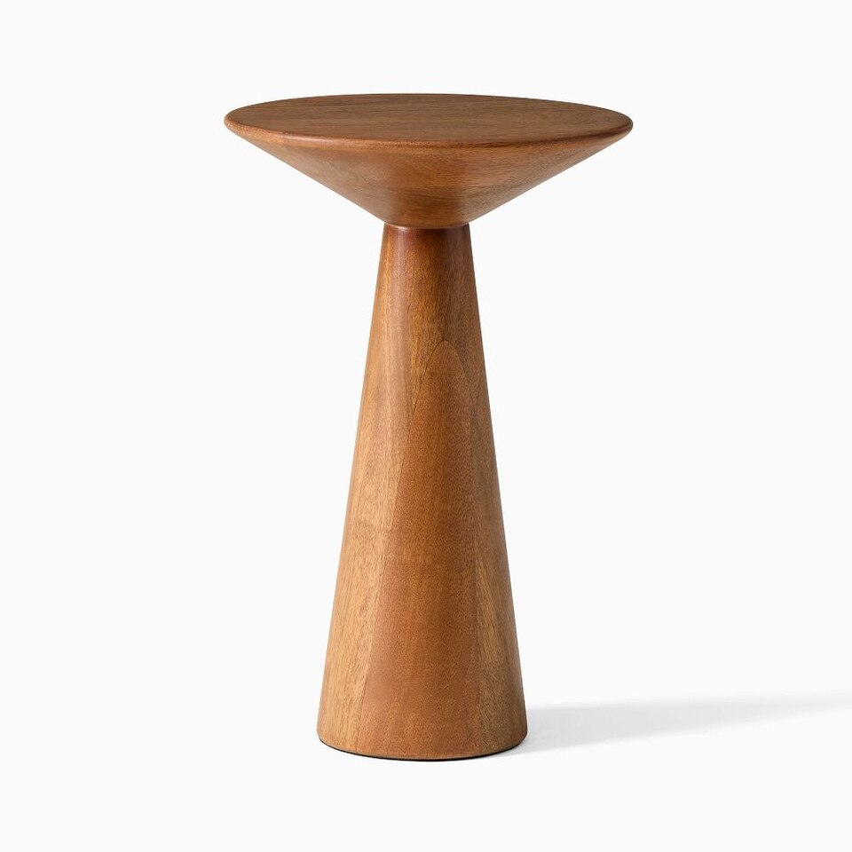 Meyer Wooden Drink Side Tables (46 cm - 53 cm) | West Elm UK